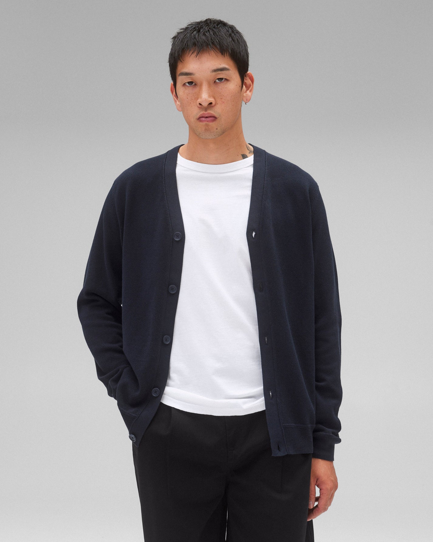 Supima Pique Ace Cardigan | Reigning Champ
