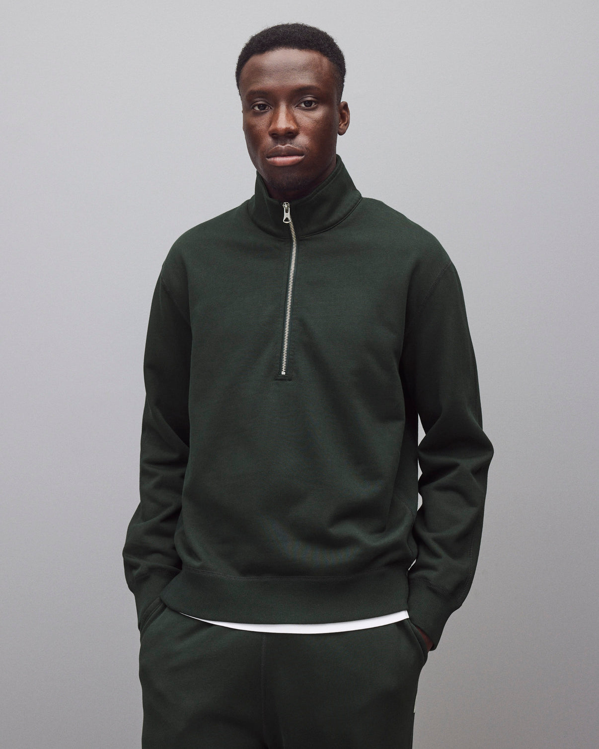 Midweight Terry Standard Half Zip Sweatshirt | Reigning Champ
