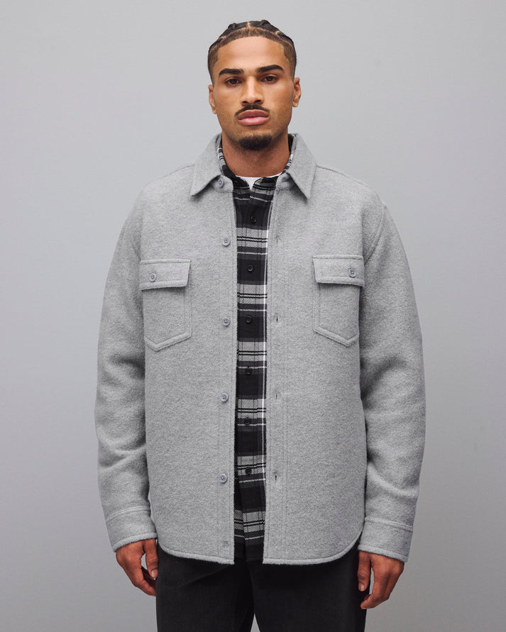 Boiled Wool Warden Overshirt | Reigning Champ