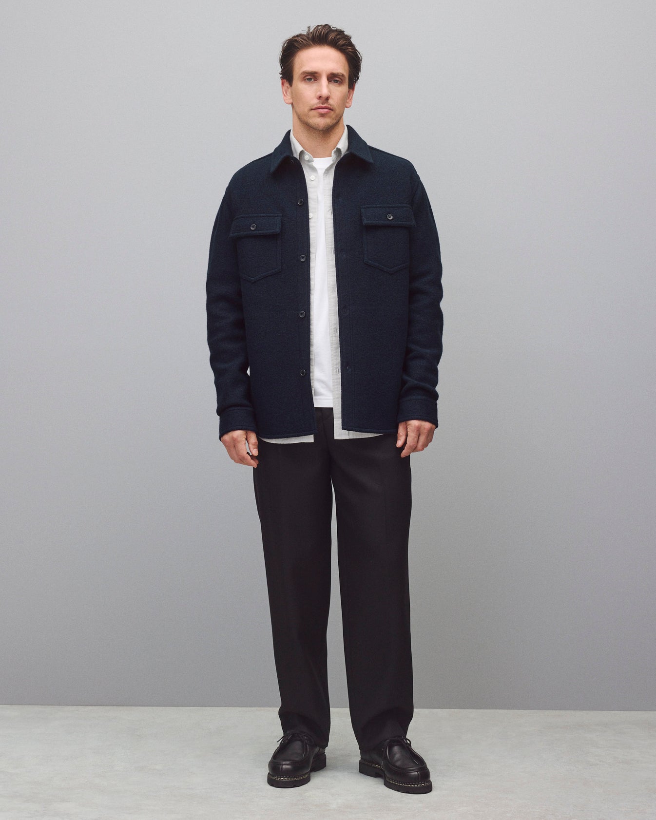 Boiled Wool Warden Overshirt | Reigning Champ