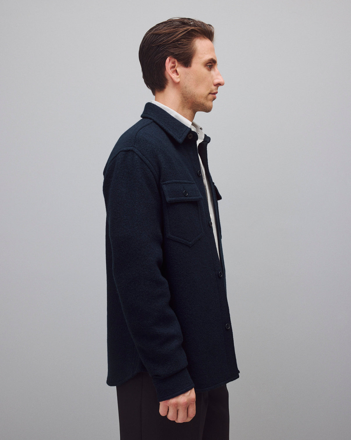 Boiled Wool Warden Overshirt | Reigning Champ