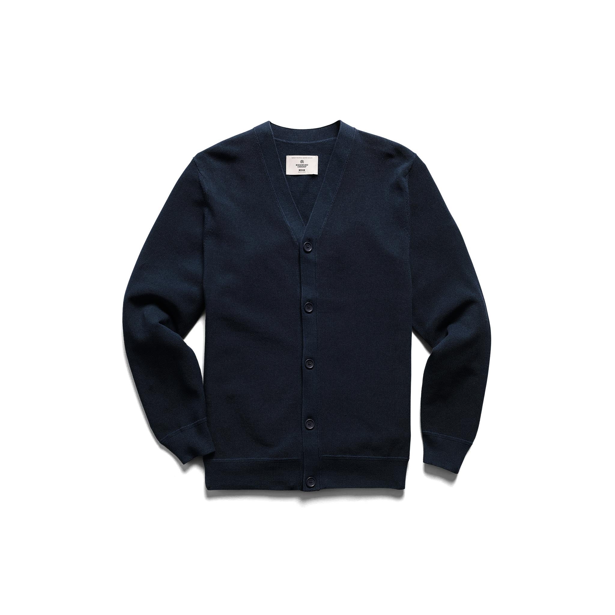 Supima Pique Ace Cardigan | Reigning Champ