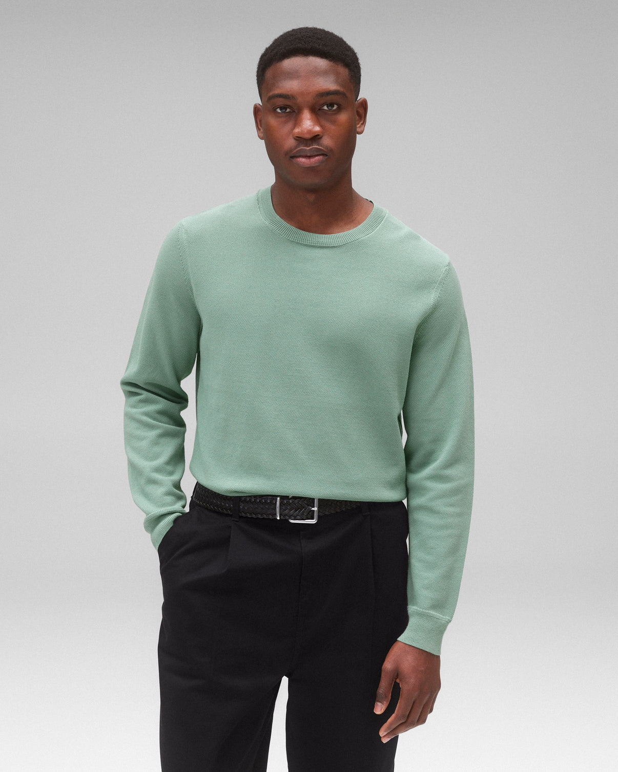 Supima Pique Ace Crewneck | Reigning Champ