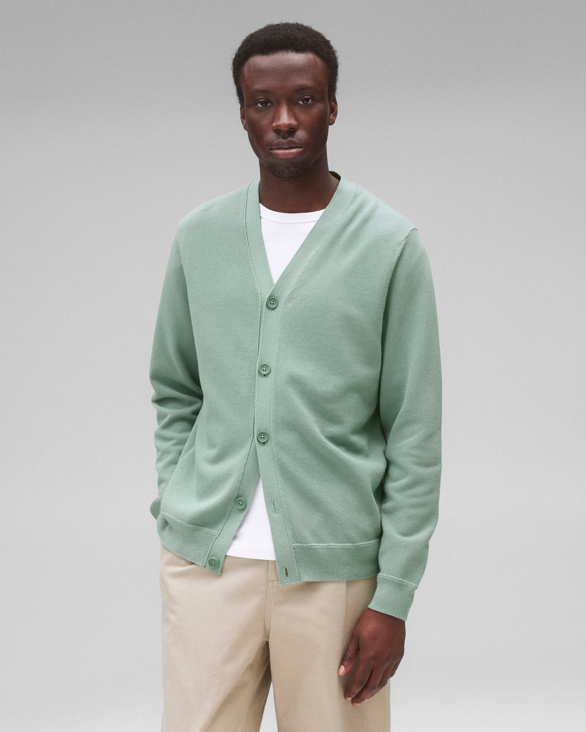 Supima Pique Ace Cardigan | Reigning Champ