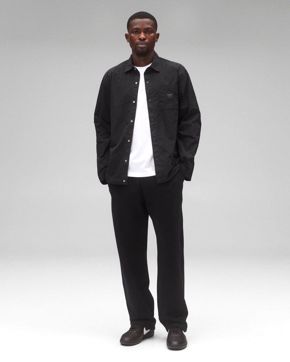 Crinkle Nylon Uniform Standard Overshirt | Reigning Champ