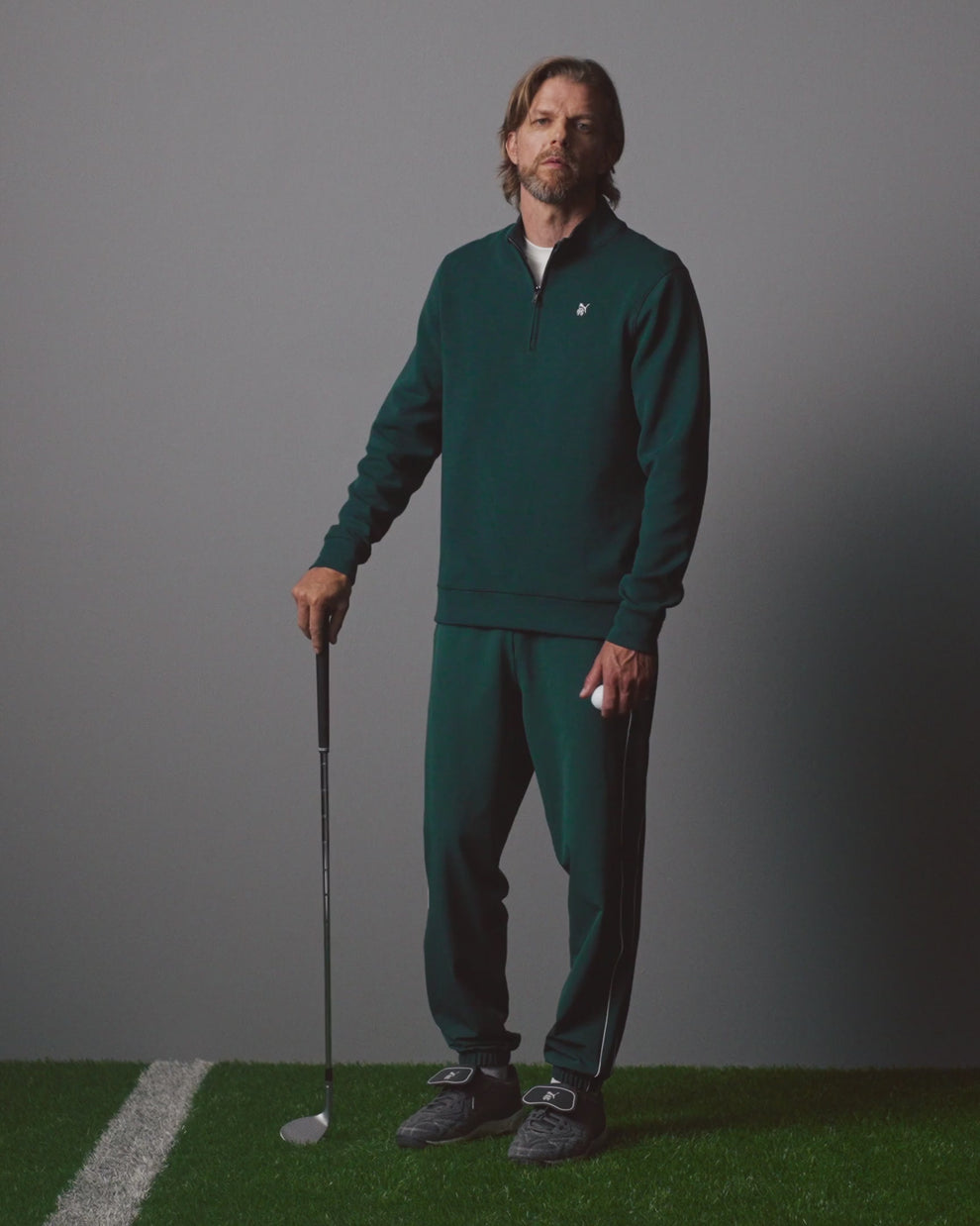 PUMA x Reigning Champ CLOUDSPUN Fleece 1/4 Zip | Reigning Champ